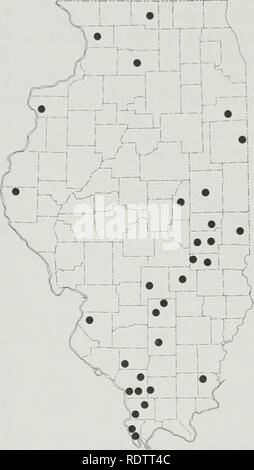 Map of Lee in Illinois Stock Photo - Alamy
