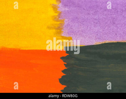 Multicolored abstract background. Illustration watercolor hand painting ...