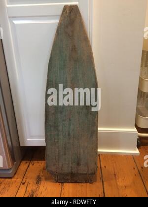 Antique wooden fur pelt stretcher Stock Photo - Alamy