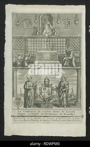 Onze Lieve Vrouw van Loreto, Hieronymus Wierix, 1603 - 1607 print Mary ...