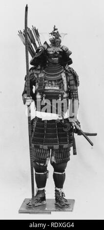 The Gusoku armor of Daimyo Matsudaira (Inaba), MET 9438 25639, is a ...