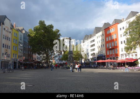 Cafes and bars in the Alter Markt (Old Market Square), Altstadt ...