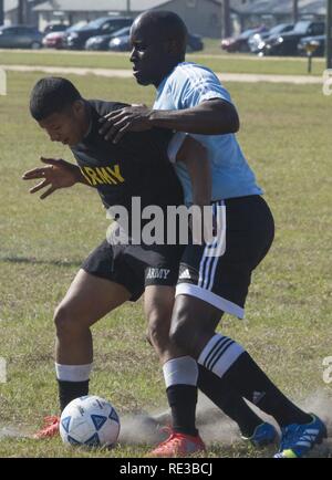 Soldiers from the 603rd Aviation Support Battalion brief Col. Ryan ...