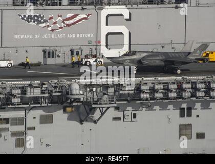 USS Ronald Reagan tests it fire suppresion system. (8552917258 Stock ...