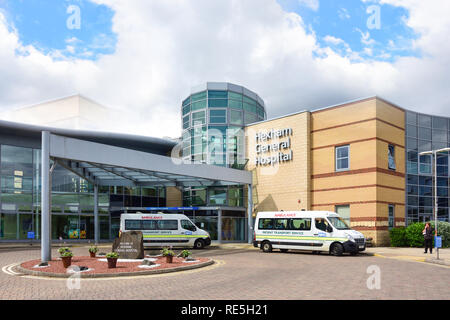 Hexham General Hospital, Hexham, Northumberland, England, UK Stock ...