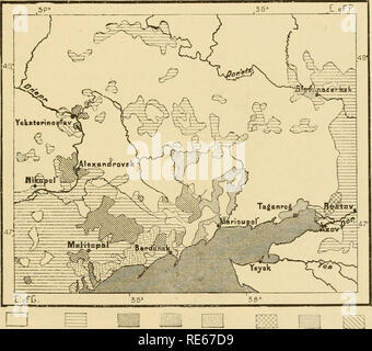 Russian cossacks from the Don region at attention with flag during the ...