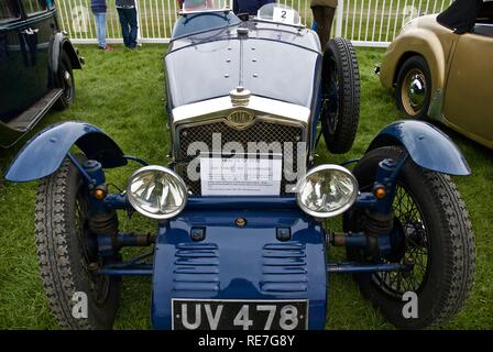 A 1929 vintage TRACTA 'D' Type 1500cc OHV sports car being driven at ...
