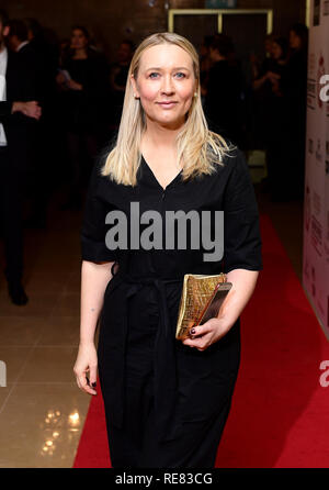 Deborah Haywood attending The annual Critics' Circle Film Awards 2019 ...