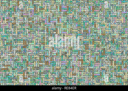 Abstract woven mat or rattan illustrations background,virtual geometric ...