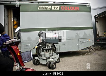 BBC Television, TV, vintage, outside broadcast, camera, vintage 1950s ...