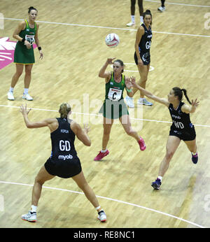 Karin Burger of New Zealand Silver Ferns During Netball Quad Series ...
