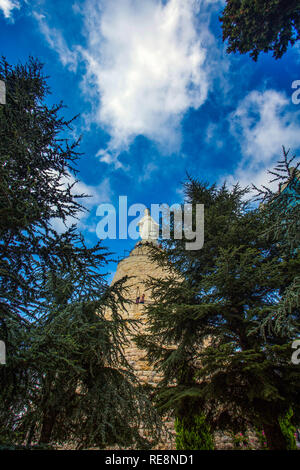 Sanctuary Of Our Lady Of Lebanon Virgin Mary Harrisa Beirut Lebanon ...
