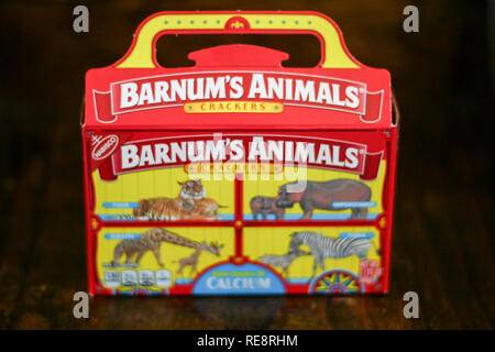 Barnum's Animal Crackers Stock Photo - Alamy