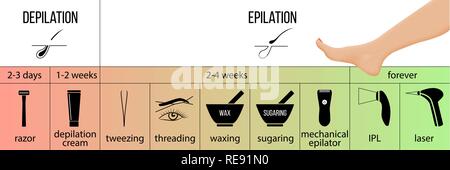 Depilation and sugaring. Hair removal. follicle. Woman leg with sugar ...