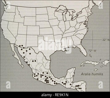 Aralia humilis Cav Aralia humilis Cav Stock Photo - Alamy