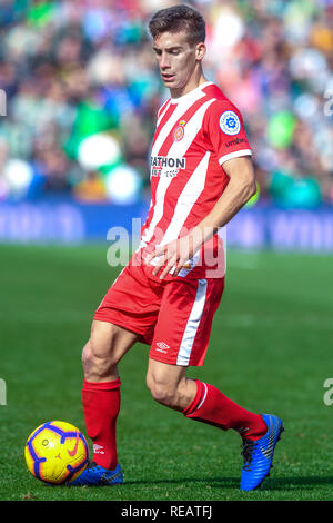 Pere Pons of Girona FC during the match between Girona FC v Villarreal ...