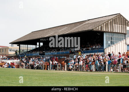 The main stand at Enfield FC Football Ground, Southbury Road, Enfield ...