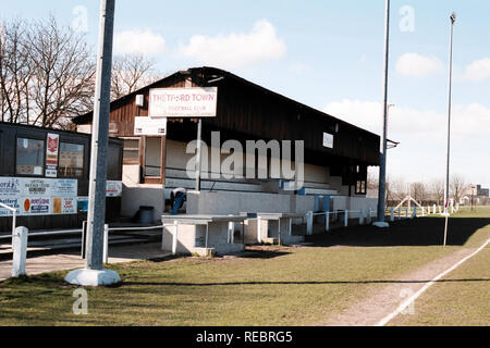 Recreation Ground, Mundford Road, home of Thetford Town FC (Norfolk ...