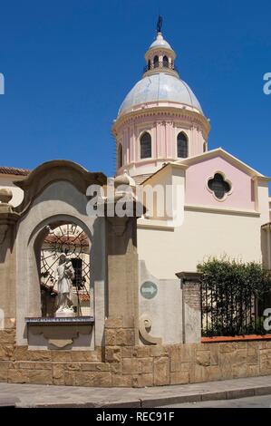 Statue of The Virgin Mary, neoclassical cathedral, Salta, Argentina ...
