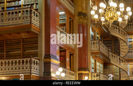 Law library. Iowa State Capitol, Des Moines Stock Photo - Alamy
