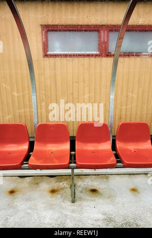 Svangaskard football stadium once the home ground of the Faroe Islands ...
