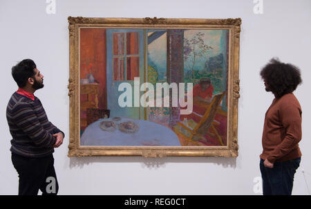 The Dining Room in the Country 1913 by Pierre Bonnard Stock Photo - Alamy