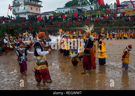 Khasi Dance in Shillong Stock Photo - Alamy