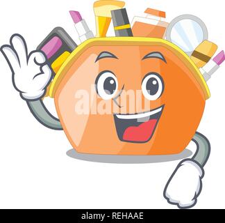 storage makeup bag cartoon vector illustration Stock Vector Image & Art ...