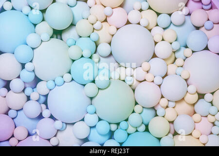 Colored Styrofoam balls Decorative Polystyrene Spheres Baubles Stock ...