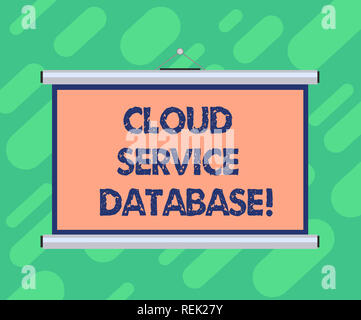 Hand writing sign Database Design. Business idea organisation of data according to a database ...