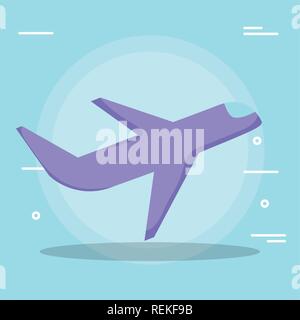 Blue Globe Airplane Flight Swoosh Vector Symbol Graphic Logo Design ...