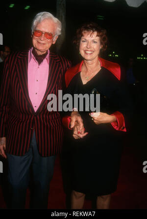 Hollywood, CA, USA; Actor BUDDY EBSEN and wife DOROTHY EBSEN attend ...