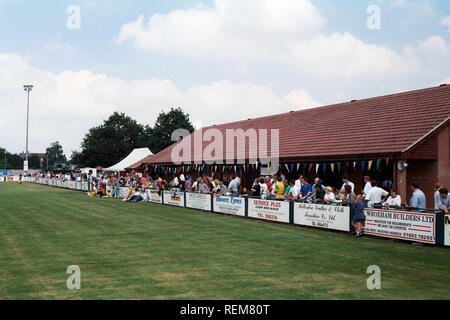 General view of Wroxham FC Football Ground, Trafford Park, Wroxham ...
