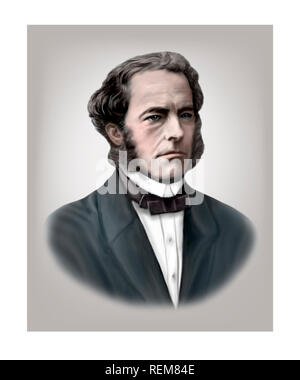 George Stokes 1819-1903 Anglo Irish Physicist Mathematician Stock Photo ...