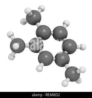 3D molecular model of gasoline Stock Photo - Alamy