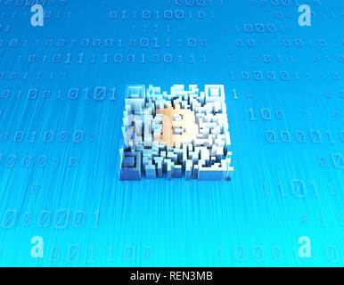 Electronic technology QR code, data transmission and storage ...