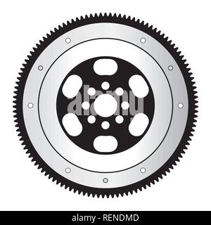 Flywheel. Car parts. Vector illustration Stock Vector Image & Art - Alamy