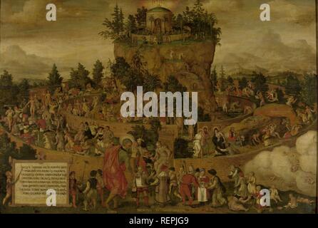 Tabula Cebetis, 16th century Stock Photo - Alamy