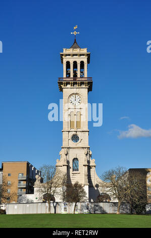 Clock Tower, Caledonian Park, Market Road, Islington, London, England ...