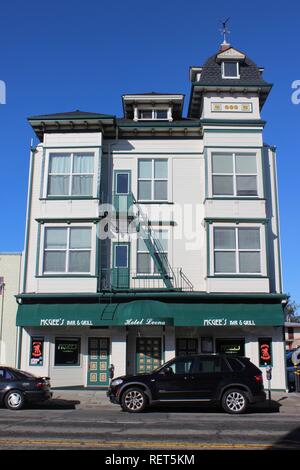 Hotel Leona, built 1896, Alameda, California Stock Photo - Alamy
