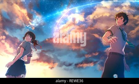 Your Name (Kimi no na wa) (2016) directed by Makoto Shinkai and ...