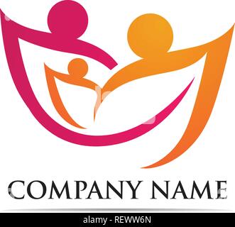 World Adoption Day Logo Design illustration Stock Vector Image & Art ...