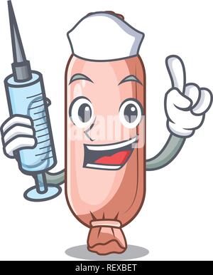 Doctor bolster on the funny cartoon shape Stock Vector Image & Art - Alamy