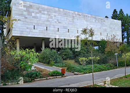 The main building of the Hebrew University Givat Ram campus in ...