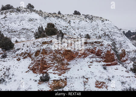 Scoria is the local name for clinker rock, which is formed when coal ...