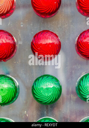 Old ticket booth at a carnival or circus selling ticket for rides and ...