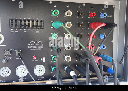 Modern diesel generator with electronic control system Stock Photo - Alamy