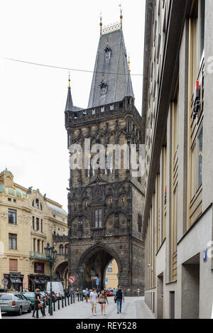 Prague, Czech Republic. Gates to a church Stock Photo - Alamy