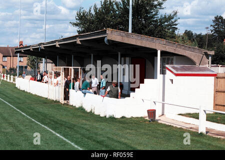 General view of Thame United FC Football Ground, Windmill Lane, Thame ...