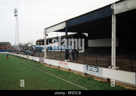General view of Worcester City FC Football Ground, St Georges Lane ...